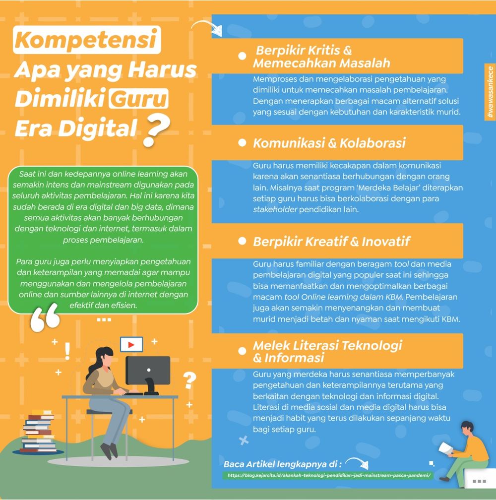 Kompetensi Apa yang Harus Dimiliki Guru Era Digital?
