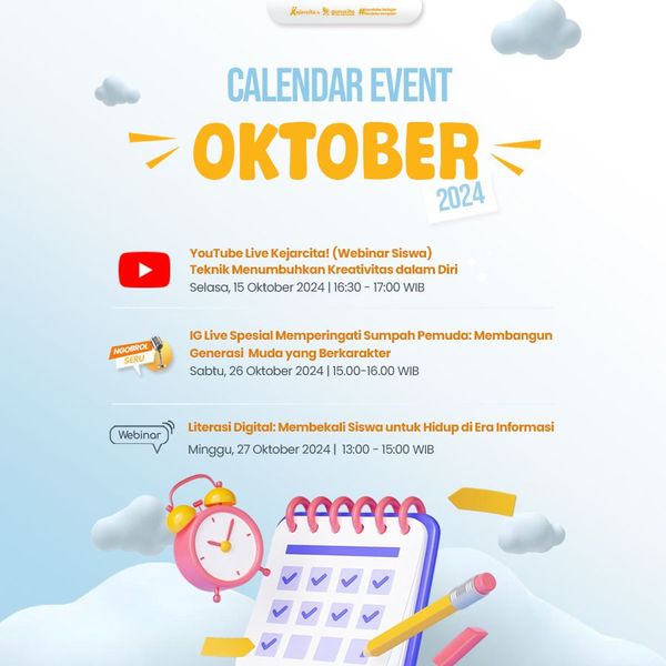Calendar Event Oktober 2024
